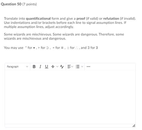 Solved Question Points Propositional Write Any Chegg