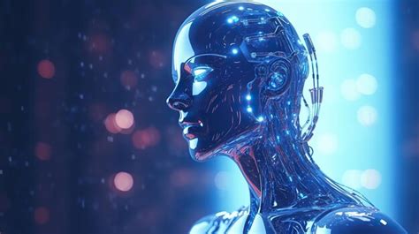 Premium Photo Artificial Intelligence Cyborg Illustration