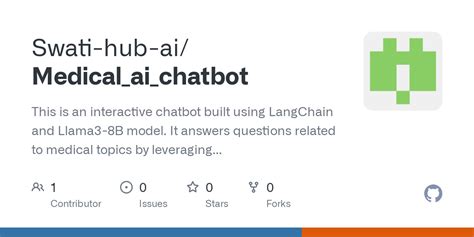 Github Swati Hub Aimedicalaichatbot This Is An Interactive