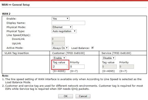 Tpg Nbn Hfc Settings In Draytek Routers Draytek Faq