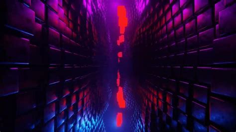 Abstract Sci Fi 1 Hour Cube Loop Looping Blender Animation Youtube