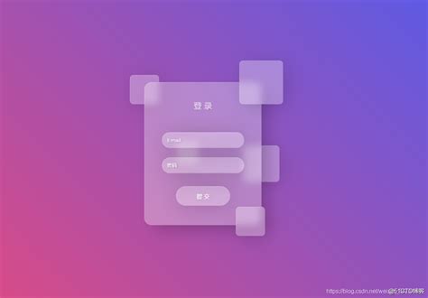 超炫酷htmlcssjavascript实现登录模板 Csdn博客