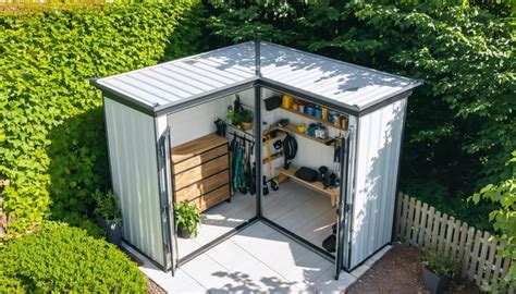 Build Your Dream L Shaped Storage Shed Perfect For Awkward Corners