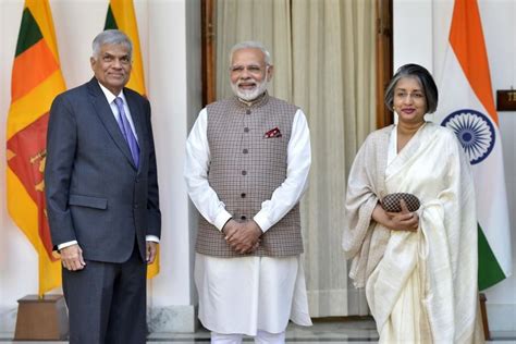 Narendra Modi Meets Sri Lankan Pm Ranil Wickremesinghe Photosimages