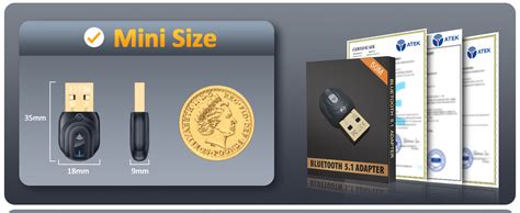 Amazon Com Zexmte Usb Bluetooth Adapter For Pc Bluetooth Dongle For Pc M Ft Long