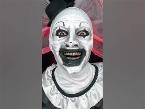 Terrifier Art The Scary Clown Makeup Costume Transition