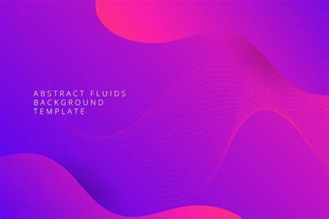 Premium Vector Dynamic Fluidity With Pink Color Abstract Modern Background Template
