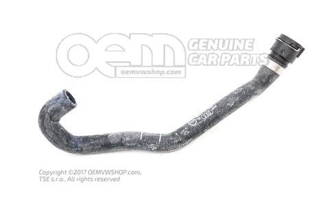 Coolant Hose With Quick Release Coupling 8r0121036b