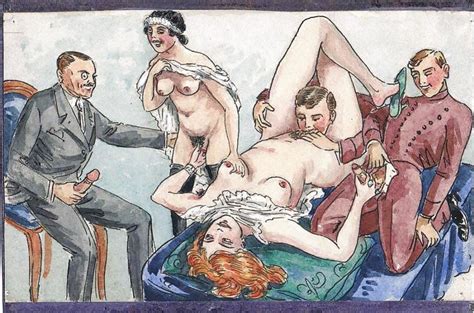 Thematic Drawn Porn Art 27 German Pornographic Album ZB Porn