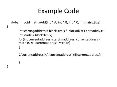 ppt modeling gpu non coalesced memory access powerpoint presentation