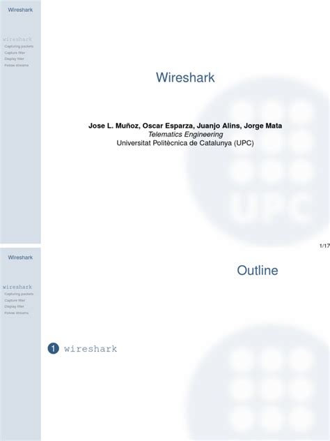 an introduction to using wireshark for network packet capture and