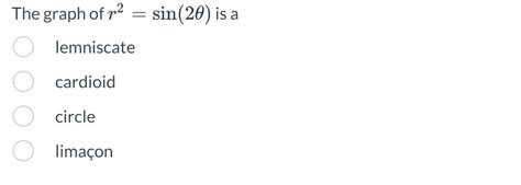 solved the graph of r2 sin 2θ ﻿is