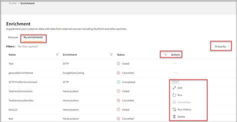 Creating Secure File Transfer Protocol SFTP Enrichment Skypoint
