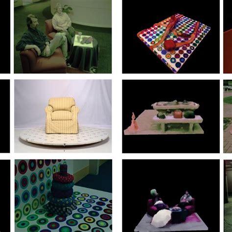 Reconstructions Using The Histogram Intersection Test For Determining