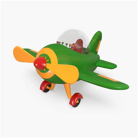 Airplane 02 3d Model 5 3ds Free3d