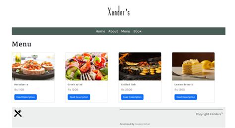 Github Hassan01sexander S A Restaurant Website Built Using Django Features Allow Users To