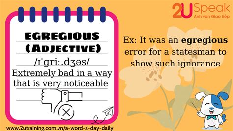 Egregious Error