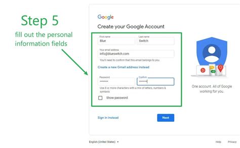 How To Create A Google Account With Any Email Address BlueSwitch