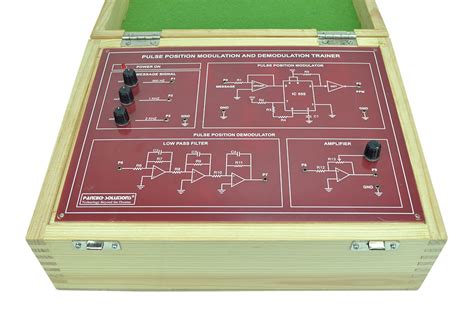 Pulse Position Modulation And Demodulation Trainer