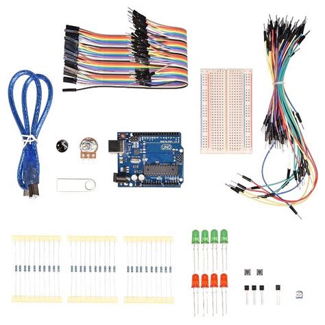 Zestaw Elementów Arduino Mini Box Arduino Klon Zestawy Do