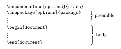 Tables How To Create Latex Example Codes Using Verbatim And Large