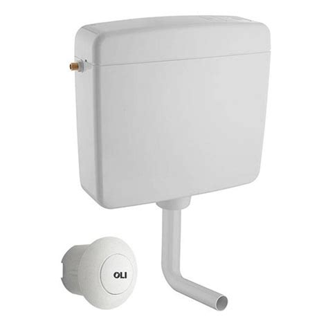 Oli Topazio Pneumatic Flushing Cistern With Recessed Button Ol0411721