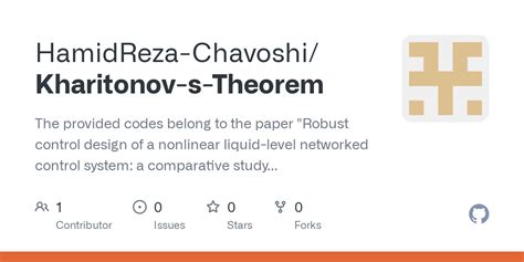 GitHub HamidReza Chavoshi Kharitonov S Theorem The Provided Codes Belong To The Paper Robust