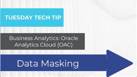 Tuesday Tech Tip Oracle Analytics Cloud Oac Data Preparation And Enrichment Youtube
