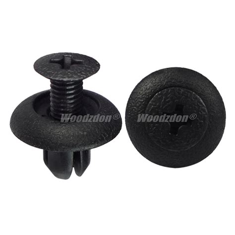 20 Front & Rear Bumper Clip Nylon Push-Type Retainer MB253964 For ...