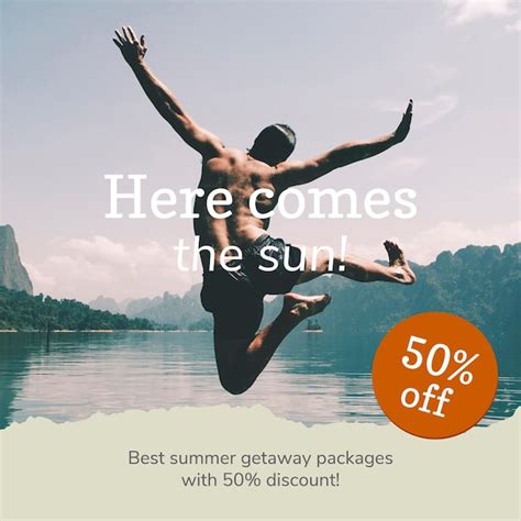 Plantilla De Paquete De Vacaciones Para Agencia De Viajes Vector Gratis