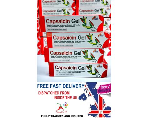 Capsaicin Gel 4 Pack