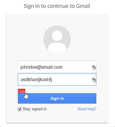 Add A Show Hide Toggle To Password Fields In Firefox