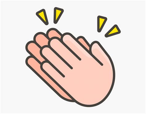 Clapping Hands Emoji Clapping Hands Clipart Hd Png Download