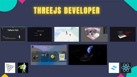 Create A 3d Website Using Threejs R3f And Gsap By Zeyrox7 Fiverr