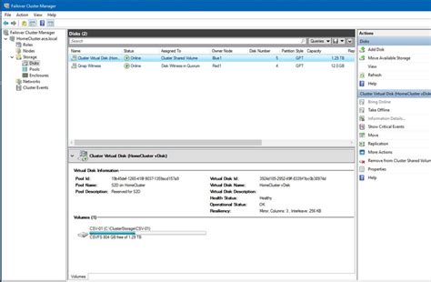 Gerenciar Hyperconverged Cluster Storage Spaces Direct No Windows