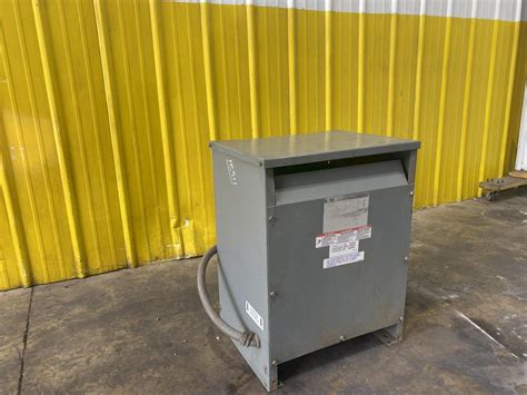 30 Kva Square D 480 To 208y 120 Volt Electrical Transformer Stock 18911