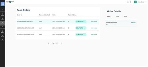 QR Code For A Restaurant Menu Order Via Scan