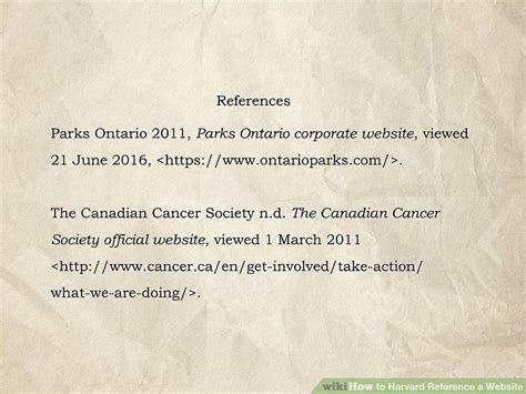 How To Harvard Reference A Website 10 Steps With Pictures