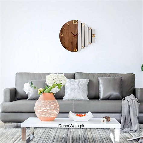 Fading Wall Clock Decor Wala