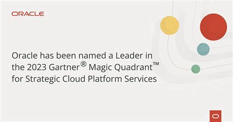 Oracle Oraclecloud Oci Oic Gartnermagicquadrant Nvidia Database