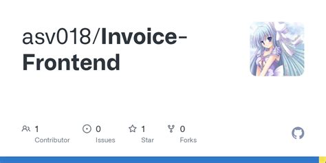 Github Asv Invoice Frontend