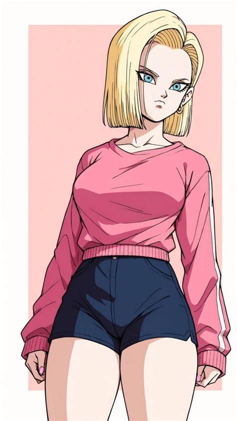 Desp Dete De La Ia Los Mejores Fan Art De La Hermosa Androide De Dragon Ball Z El