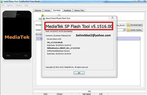 Sp Flash Tool V5