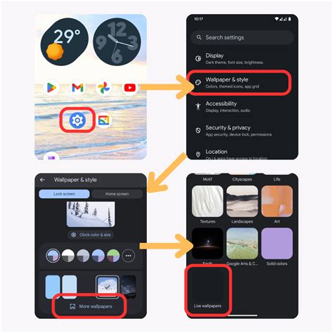 如何在 Android 上設定動態桌布 Widgetclub