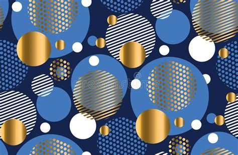 Geometry Abstract Seamless Pattern Linear Motif Background Stock
