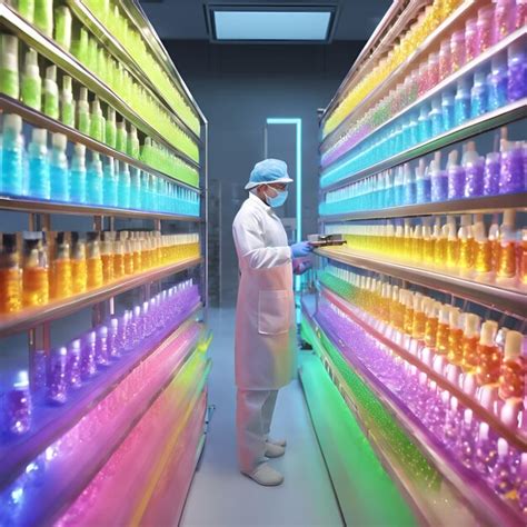 Premium Photo A Laboratory Technician Conducting PCR Polymerase Chain Reaction With Colorful