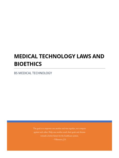 Med Tech Laws Pdf Pathology Laboratories