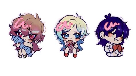 Pin By L Weeb On Kaiser X Ness In Chibi Blue Block Genderbend