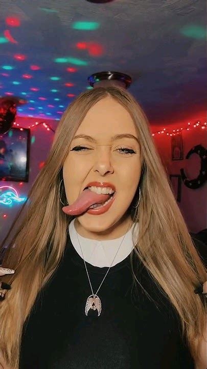 Girl Dancing Longtongue Longtongue Tongue Shorts Youtube