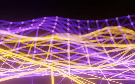 Premium Photo Abstract Futuristic With Polygonal Shapes Background Digital Technology Concept